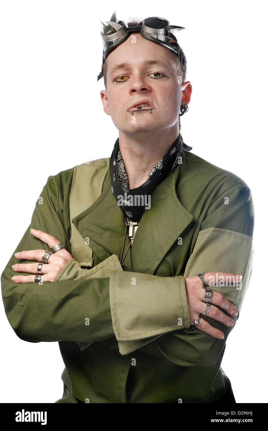 Male Cyberpunk Fashion