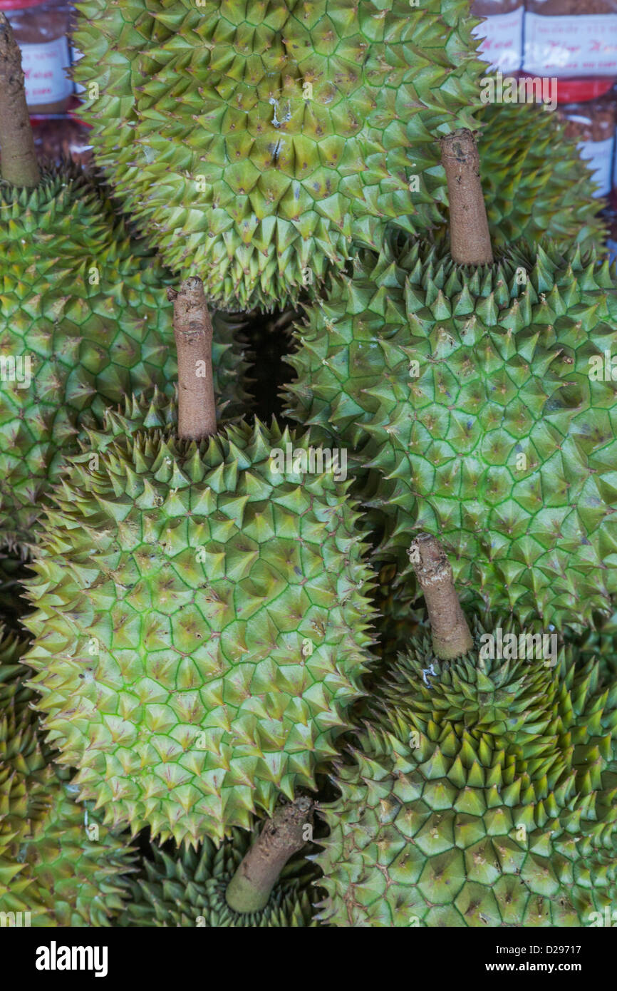 Close up durians hi-res stock photography and images - Alamy