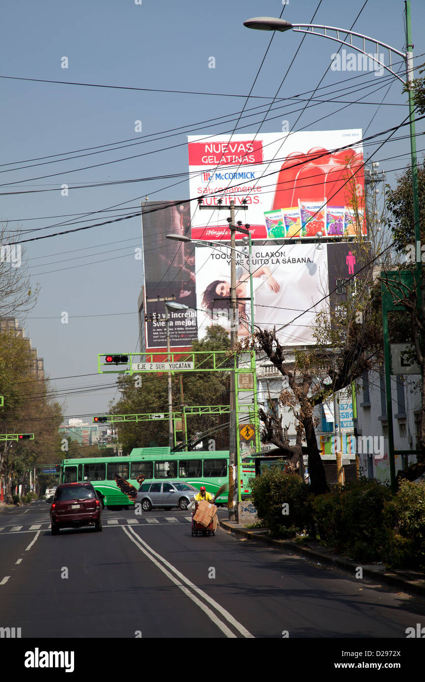 Mexico road signs hi-res stock photography and images - Alamy