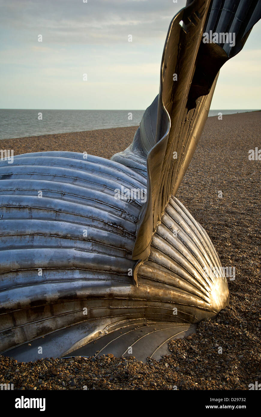 Aldeburgh Suffolk UK Beach Shell Sculpture Stock Photo - Alamy