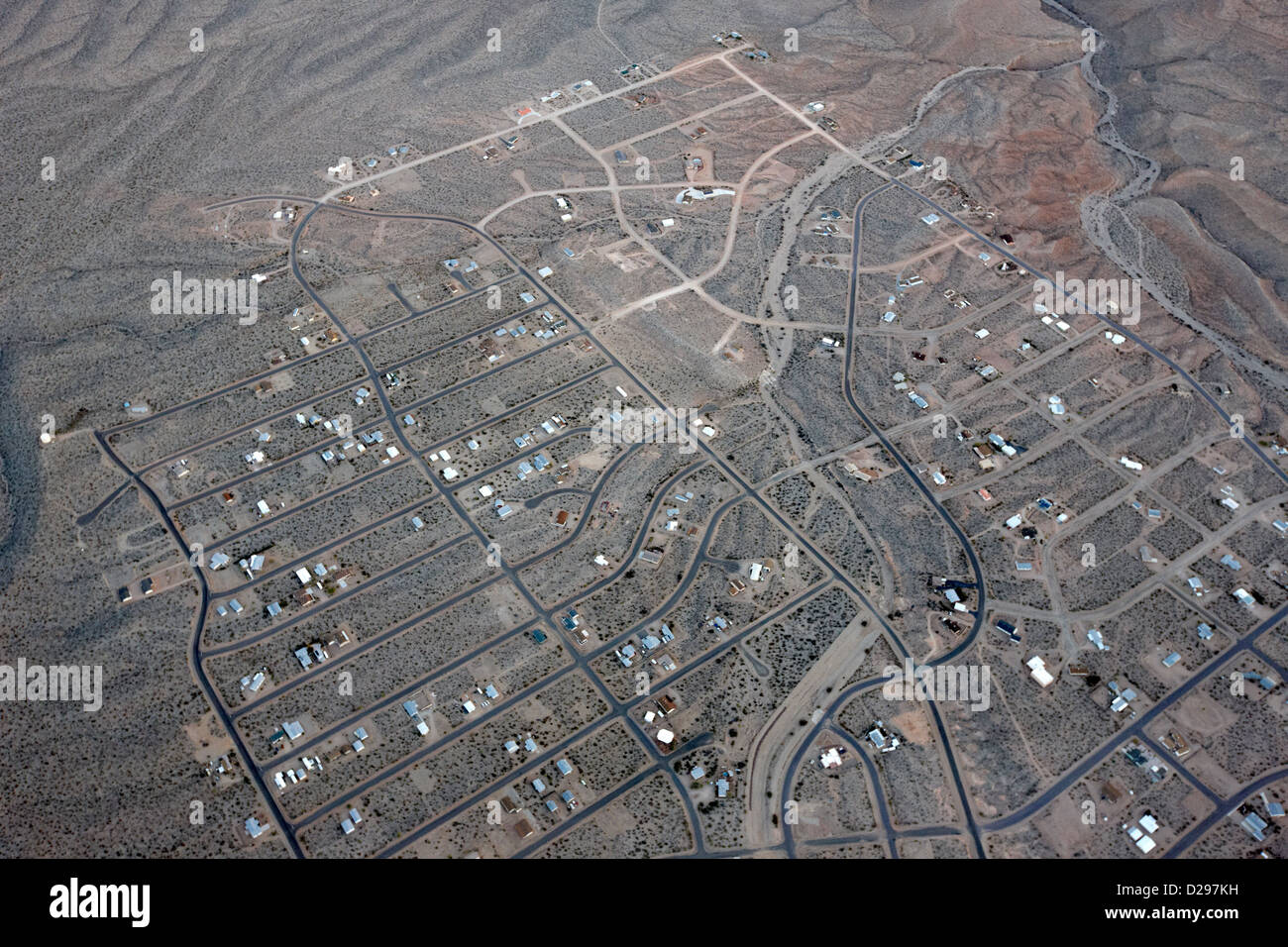 flying over meadview retirement community Arizona USA Stock Photo - Alamy