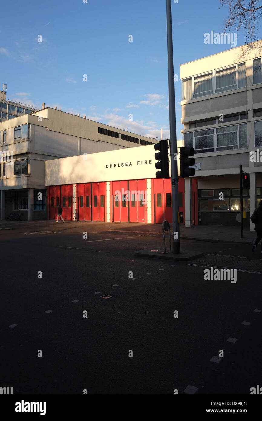 Chelsea Fire Station Stock Photo - Alamy