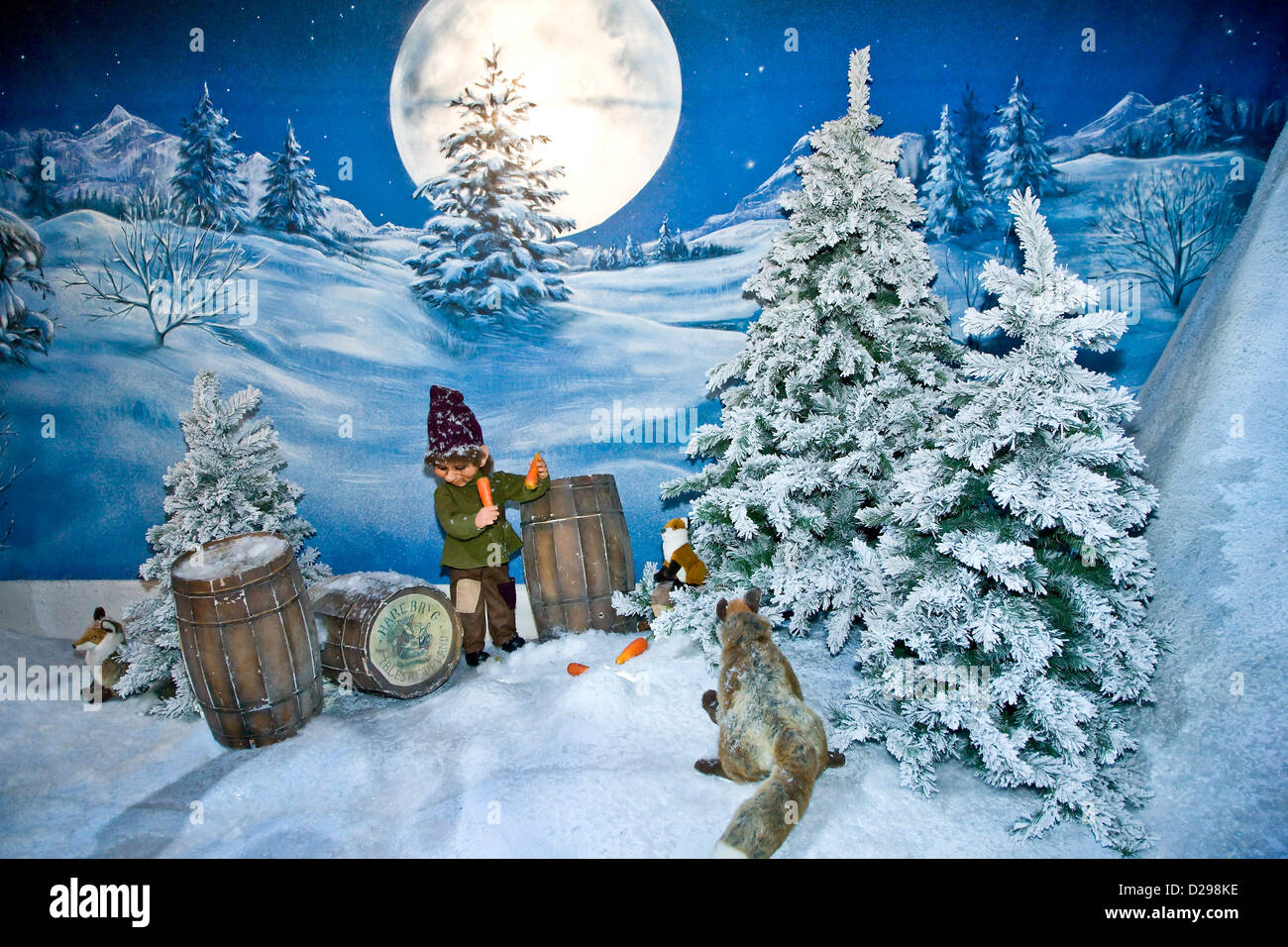 Christmas pixie scenery Stock Photo - Alamy