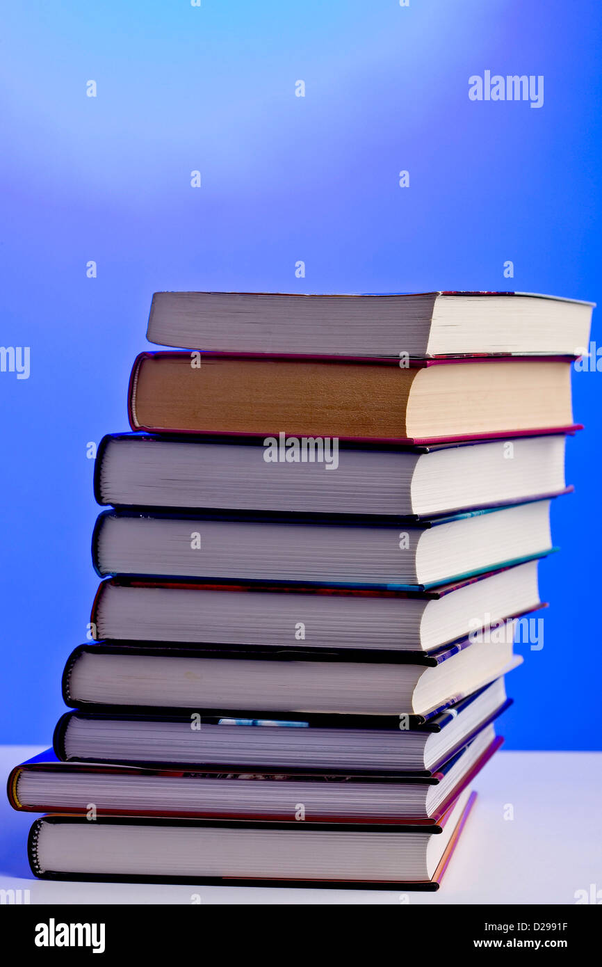 Heap of books Stock Photo - Alamy