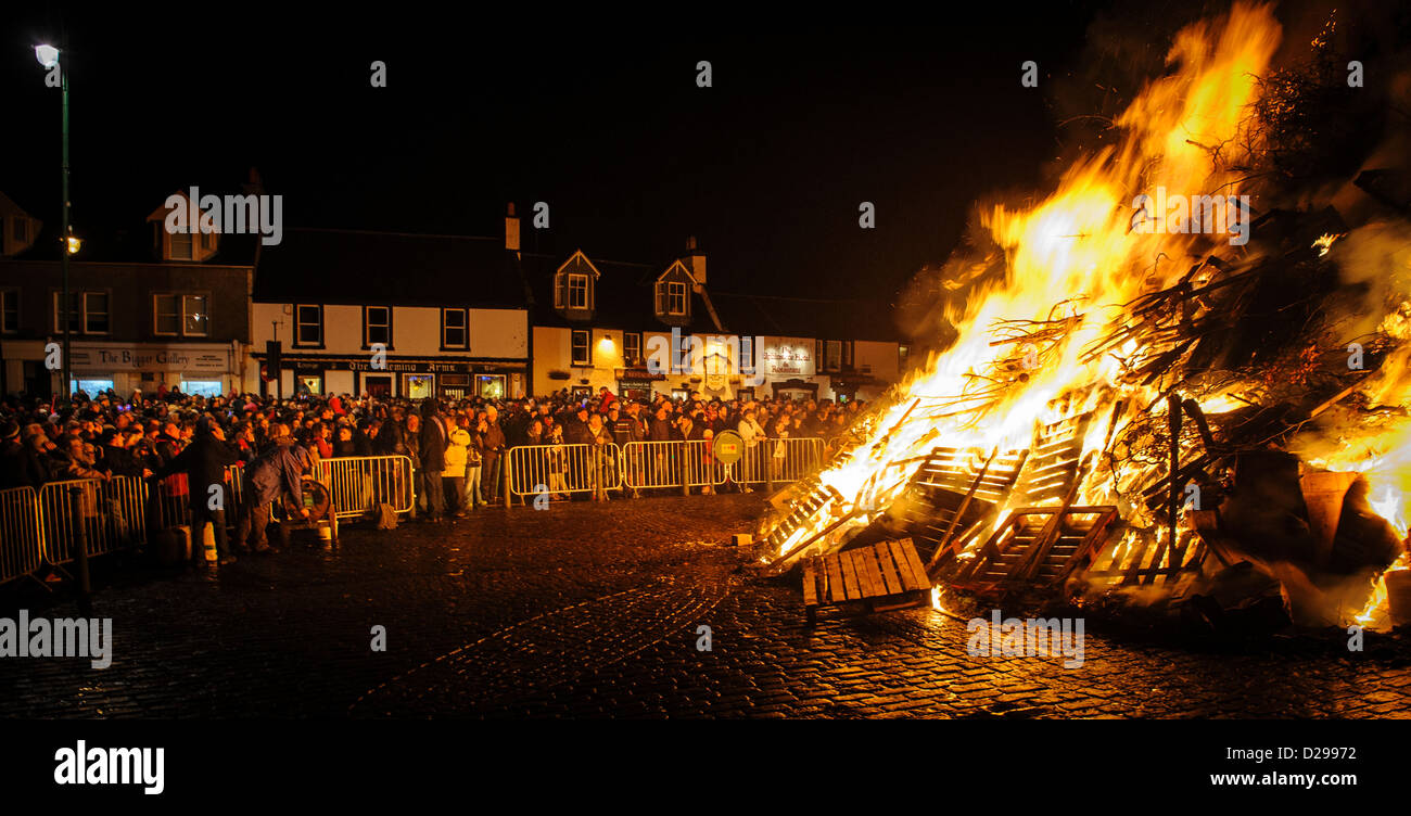Biggar bonfire hi-res stock photography and images - Alamy