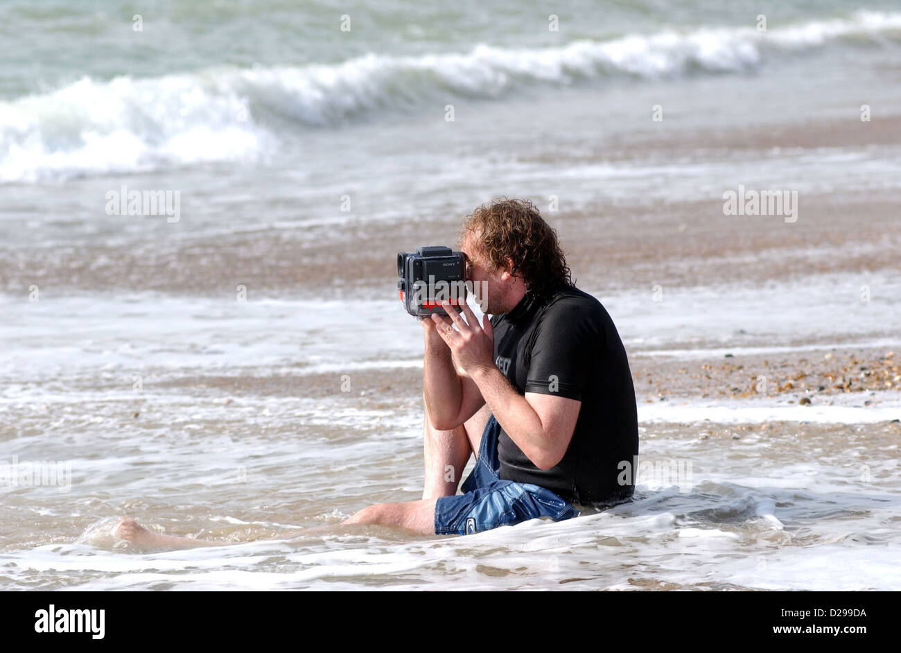 Richard Gregory goes to great lengths to get the last shots he wants ...