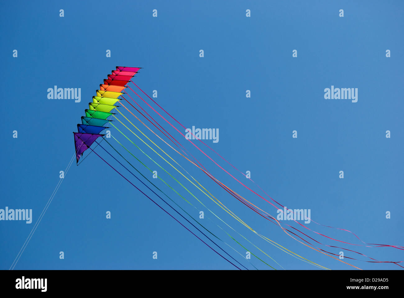 Stack of 12 stunt kites Stock Photo - Alamy