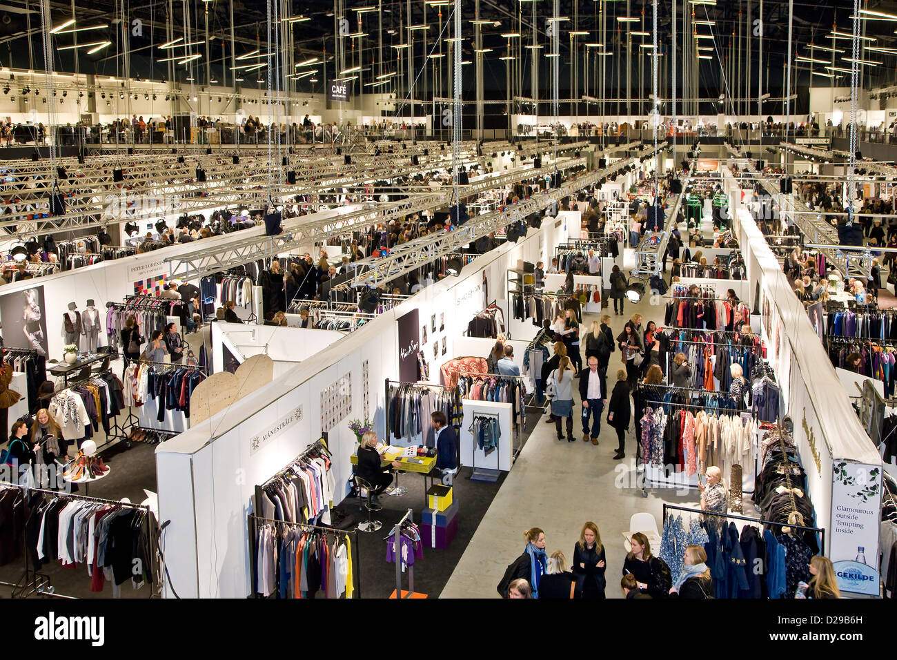 Fashion exhibition in Copenhagen Stock Photo - Alamy