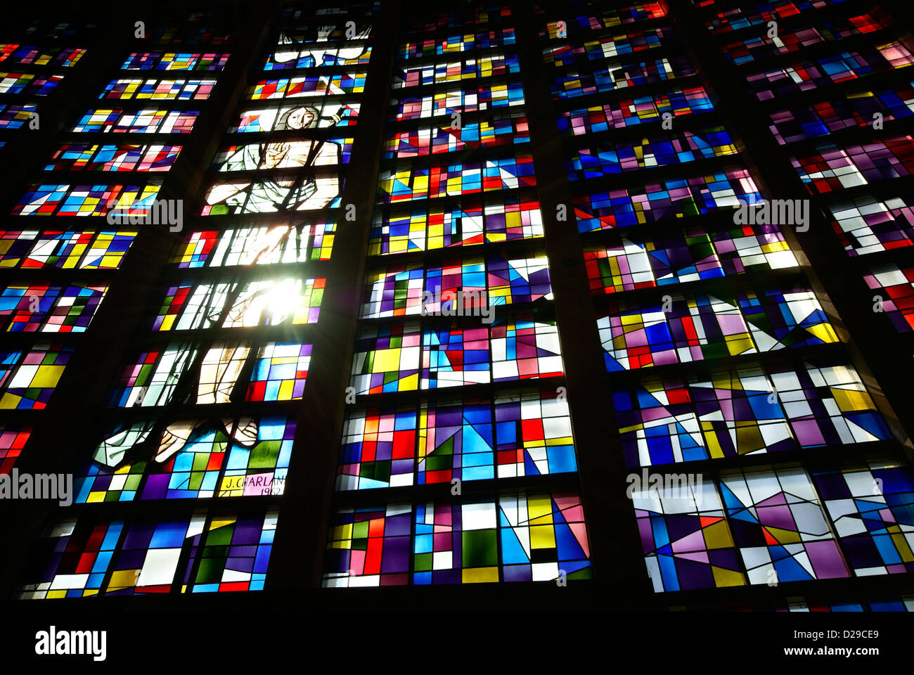 Stained glass sun ray hi-res stock photography and images - Alamy