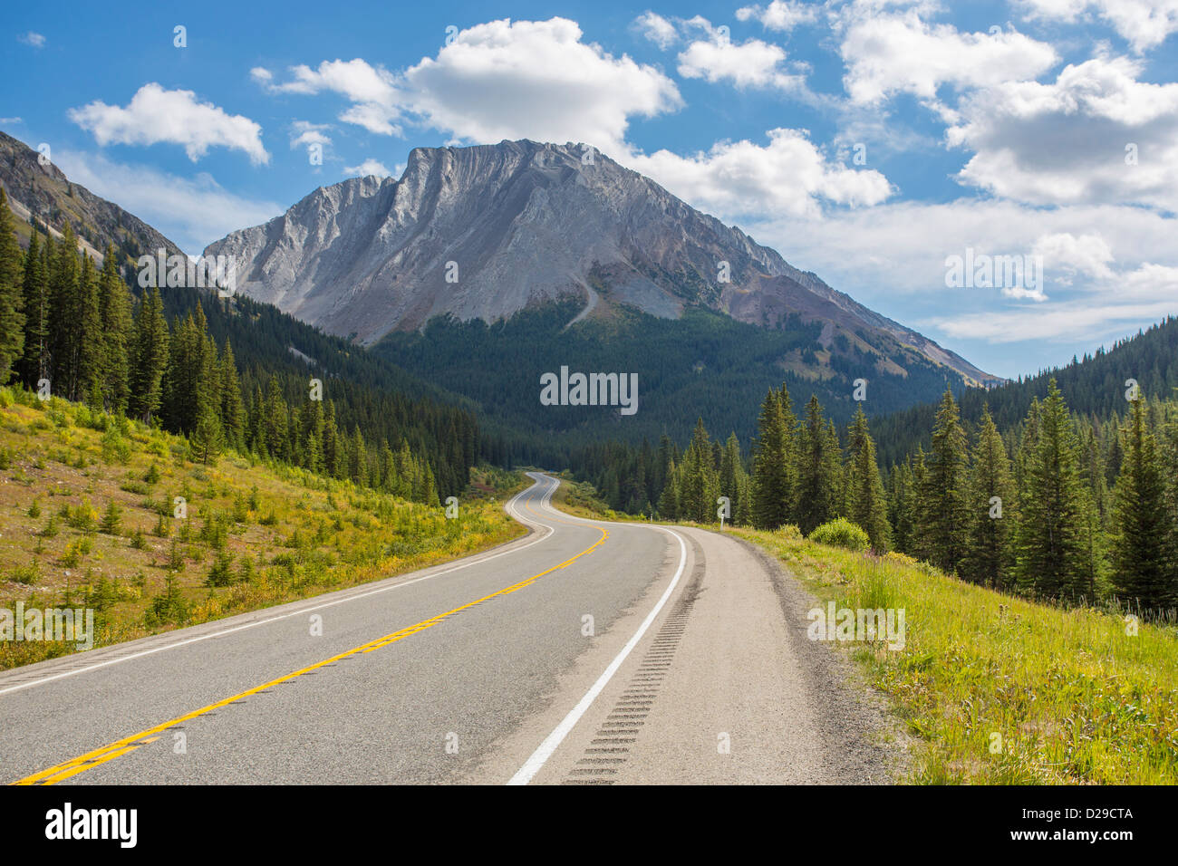 Route 40 in Kananaskis Country in Alberta Canada Stock Photo - Alamy