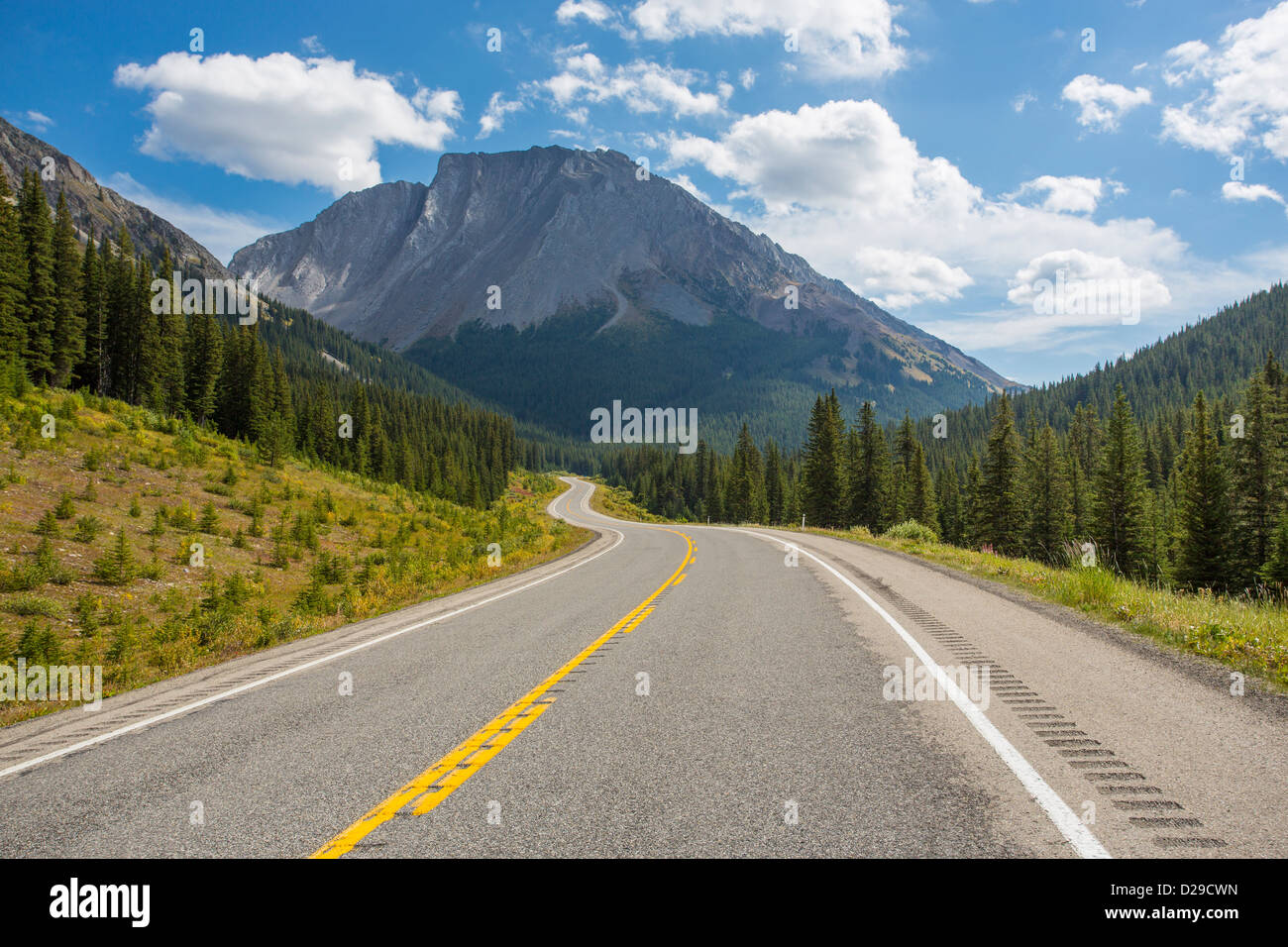 Route 40 in Kananaskis Country in Alberta Canada Stock Photo - Alamy