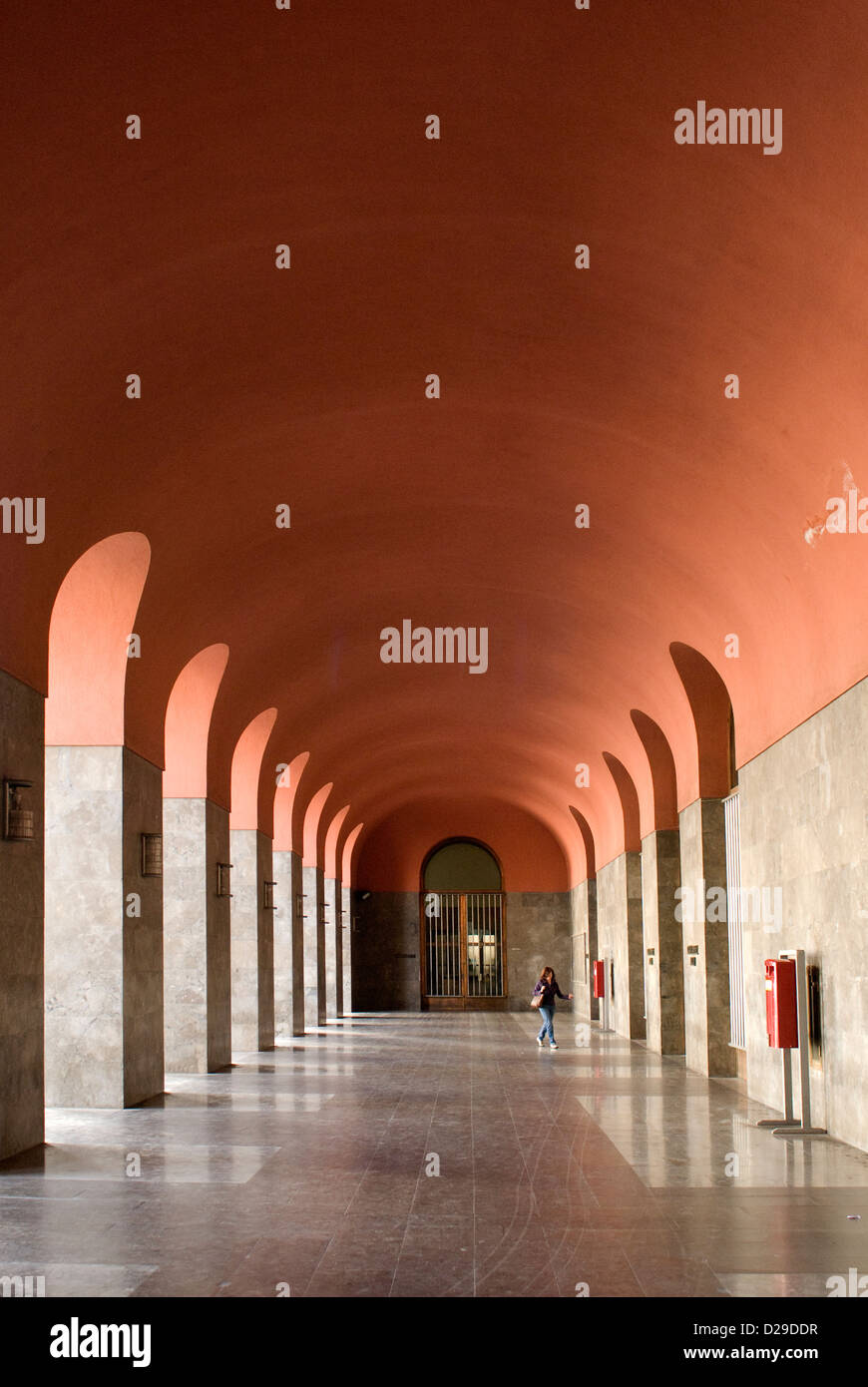 Sicile Italy columns Palermo poste Stock Photo - Alamy