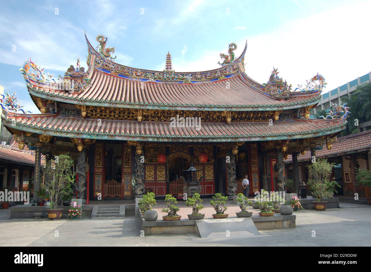 Taiwan, Taipei, Temple Stock Photo - Alamy