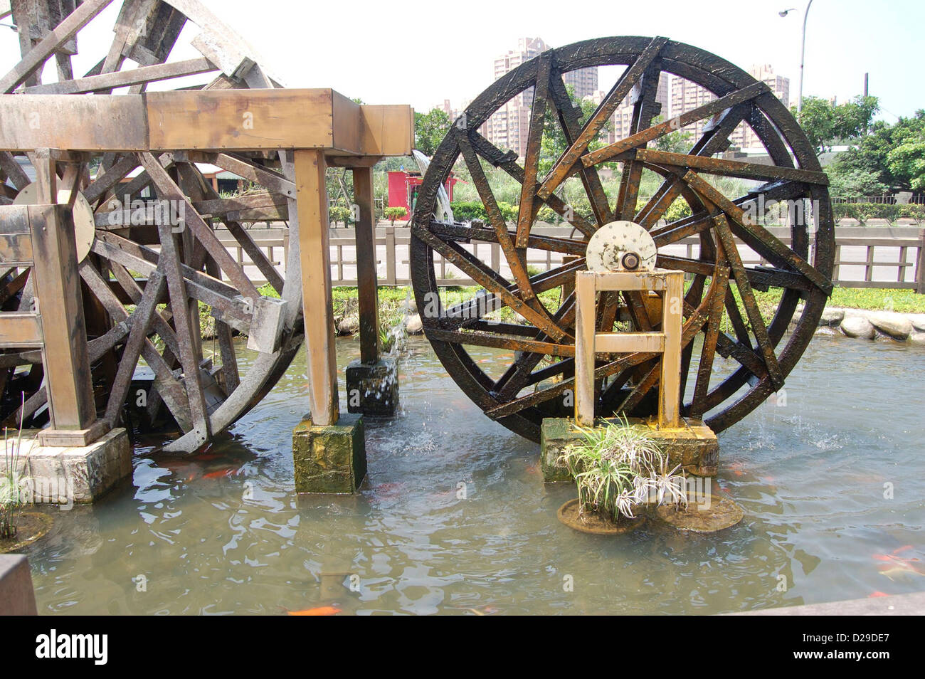 Water power water wheel hi-res stock photography and images - Alamy