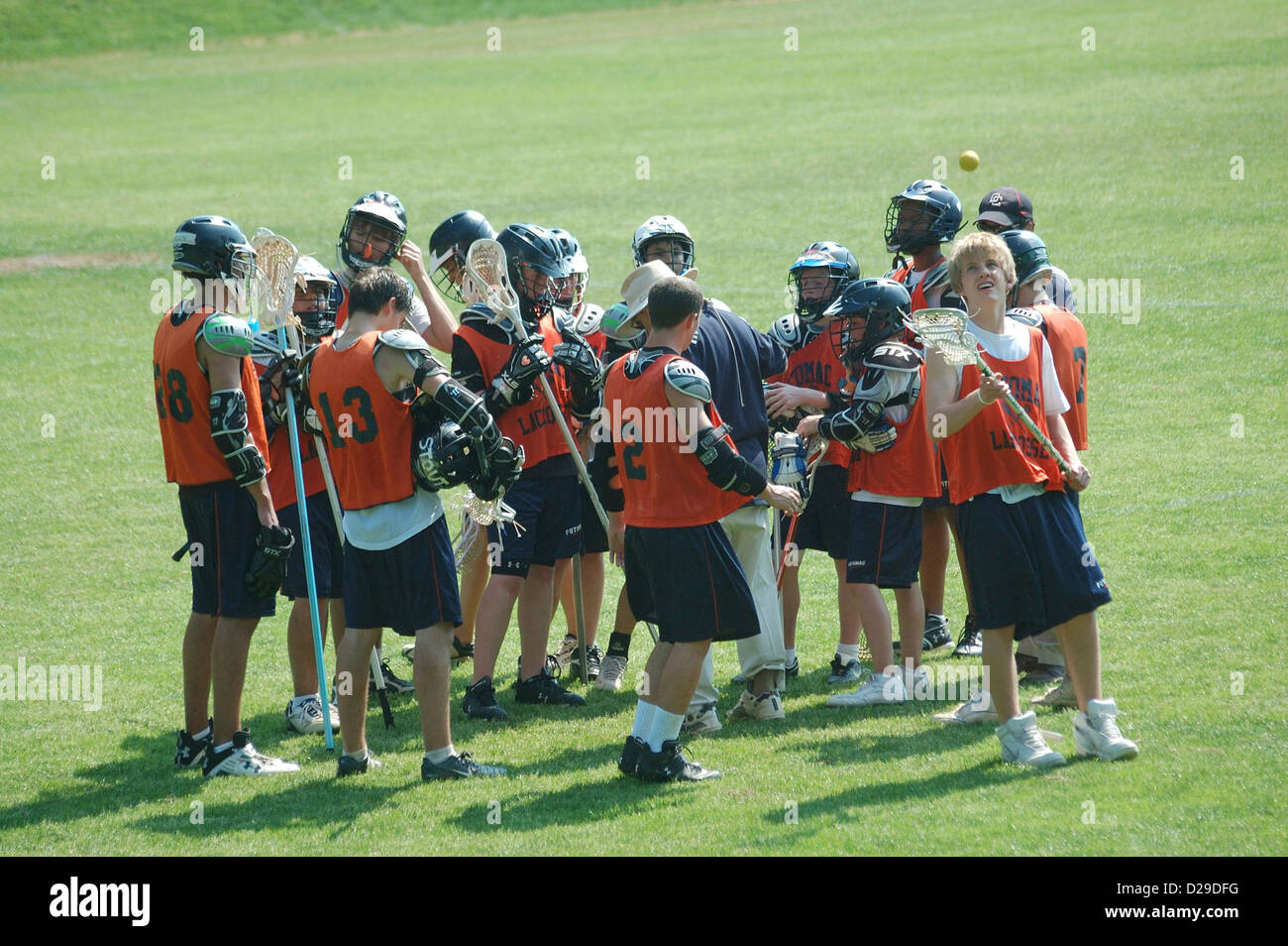 Virginia, Lacrosse Team Stock Photo - Alamy
