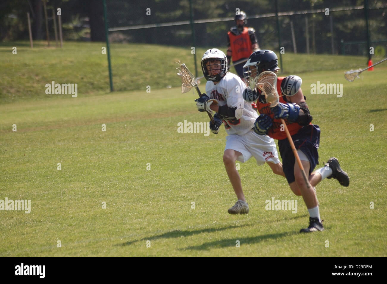 Virginia, Lacrosse Game Stock Photo - Alamy