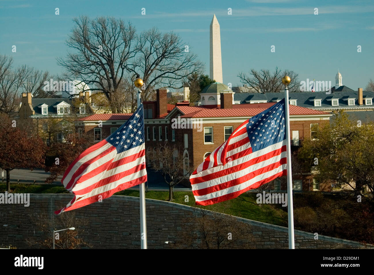Dc flag hi-res stock photography and images - Alamy