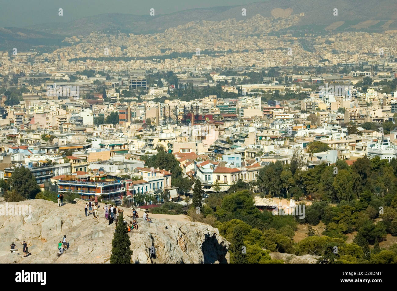 Athens landscape hi-res stock photography and images - Alamy