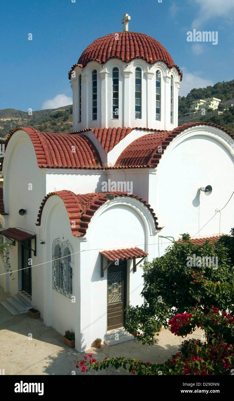 Greece, Crete, Fodele, Greek Orthodox Church Stock Photo - Alamy