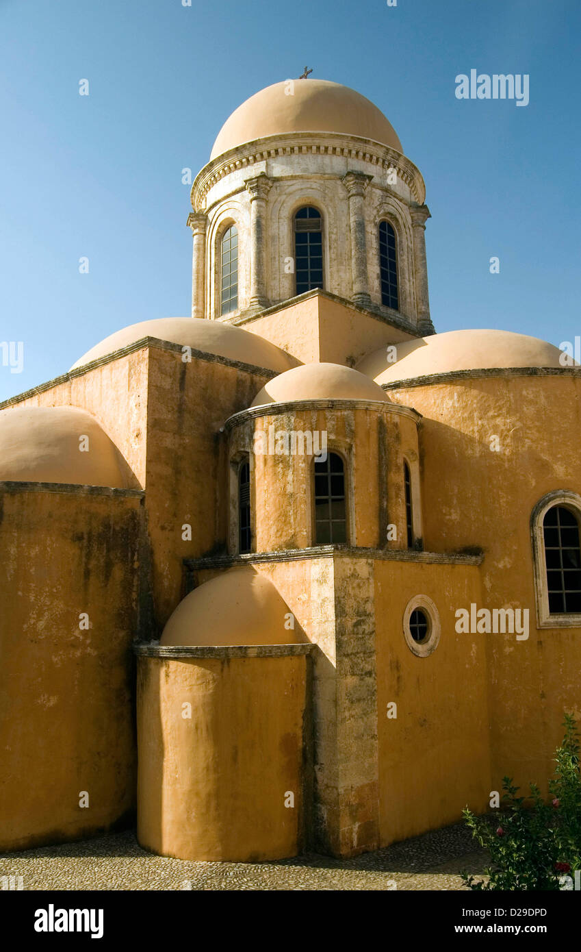 Greece, Crete, Chania Monastery, Agia Triada Stock Photo - Alamy