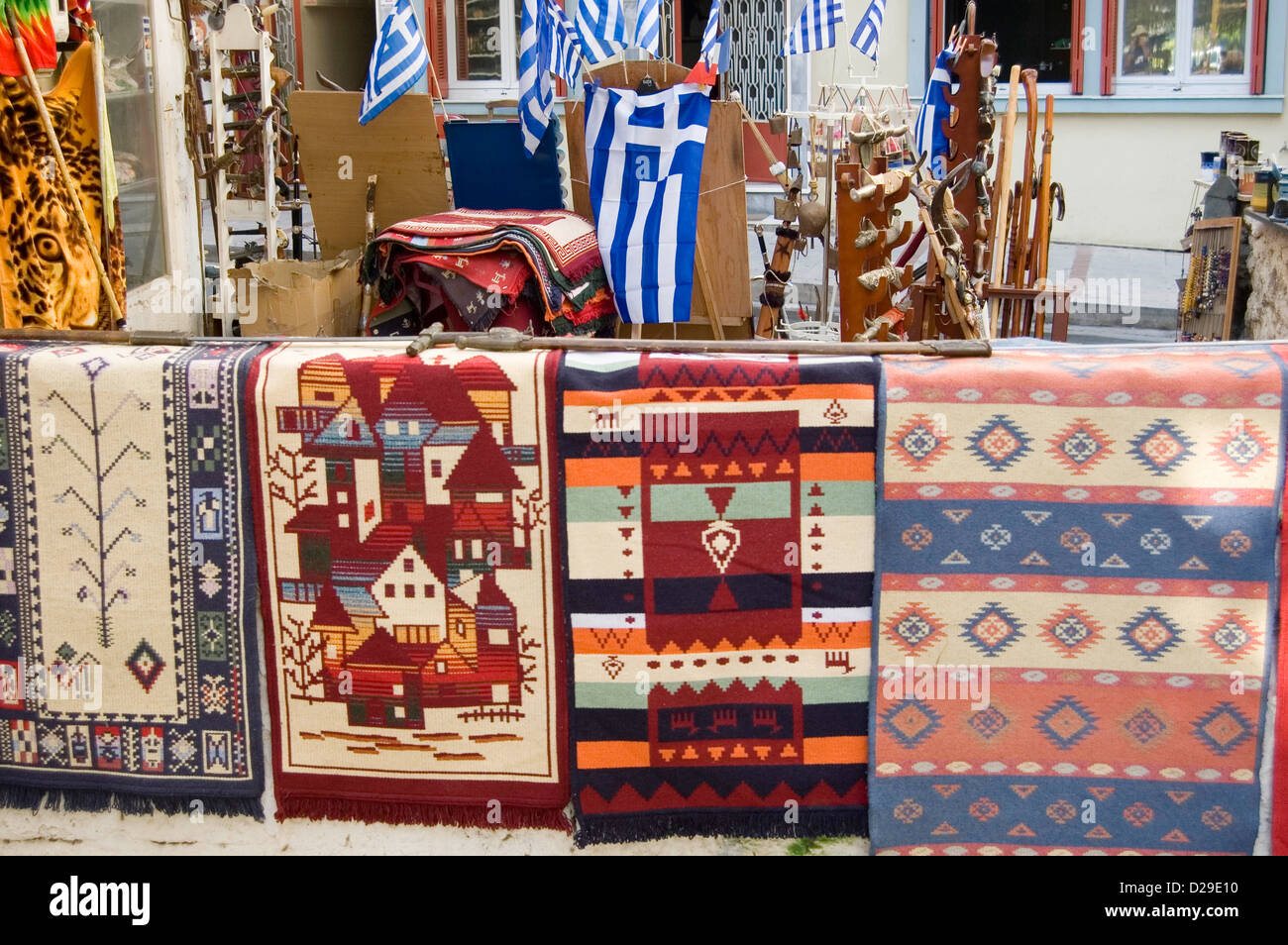 Greek rugs hi-res stock photography and images - Alamy