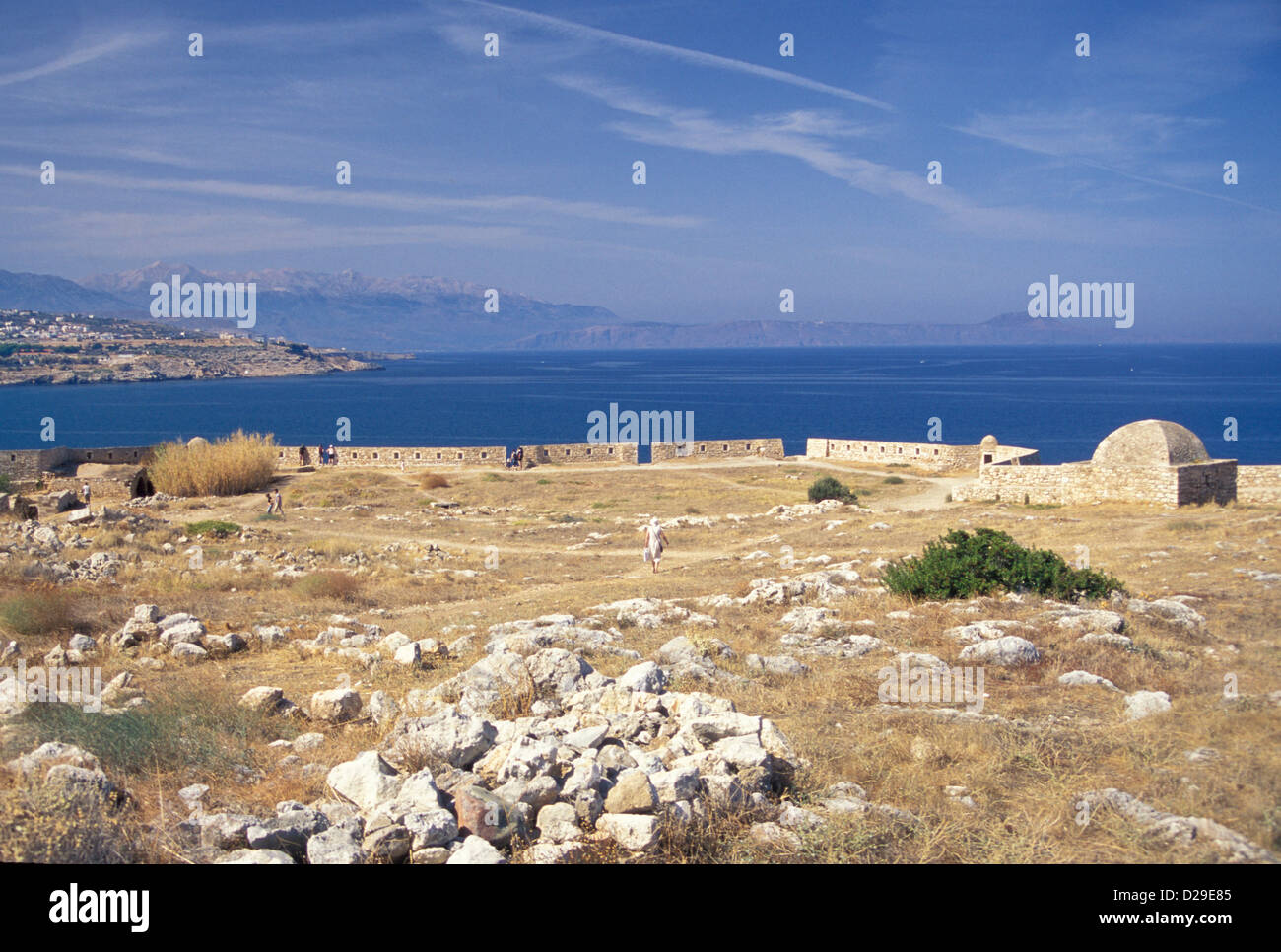 Greece. Crete. Rethymnon. Venetian Fort Stock Photo - Alamy