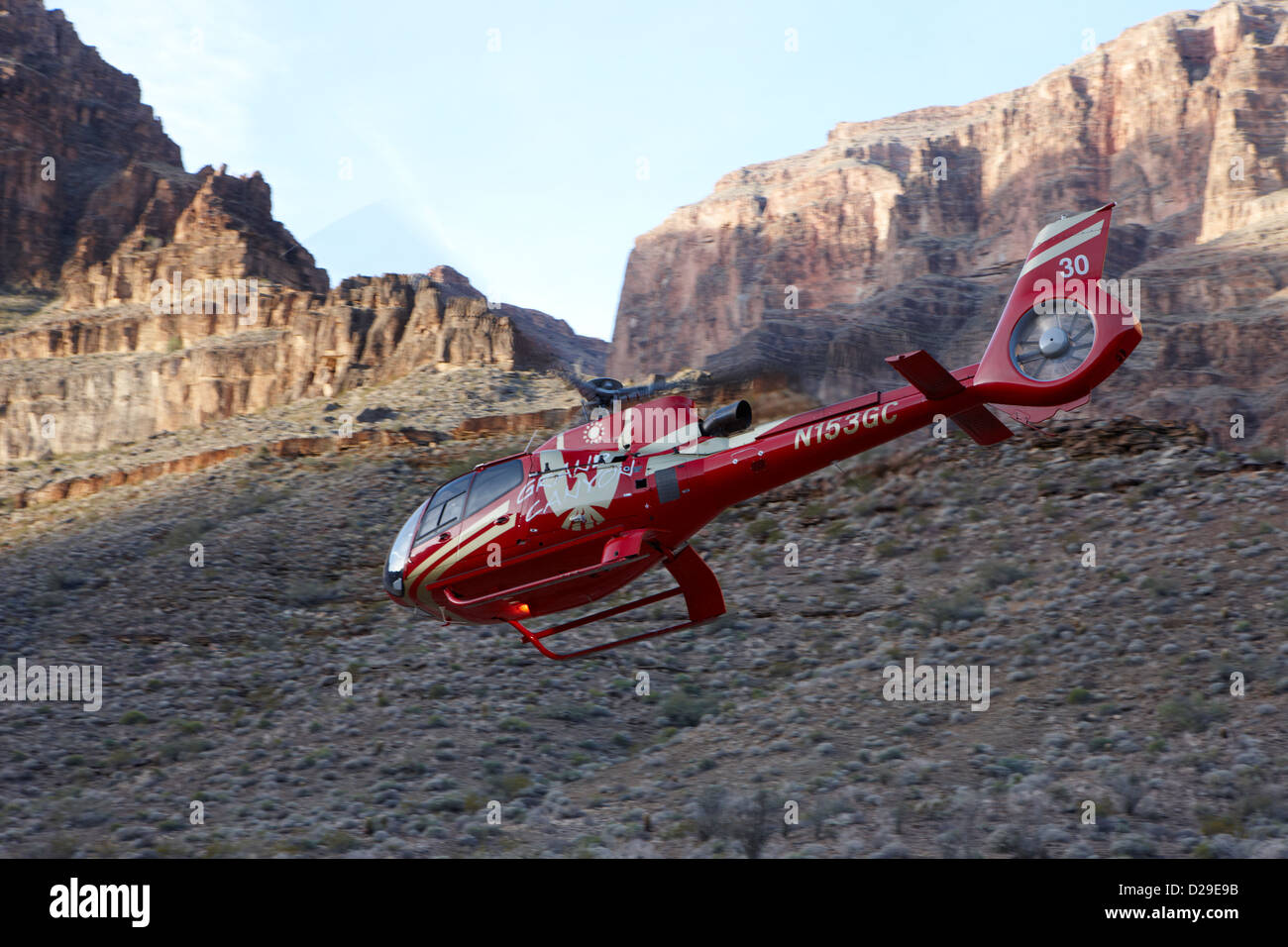 Grand canyon helicopter hi-res stock photography and images - Alamy