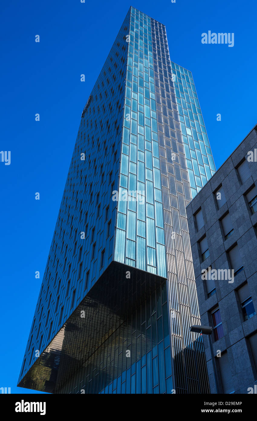 Spain, Barcelona, the Hotel ME designed by the architect Dominique ...