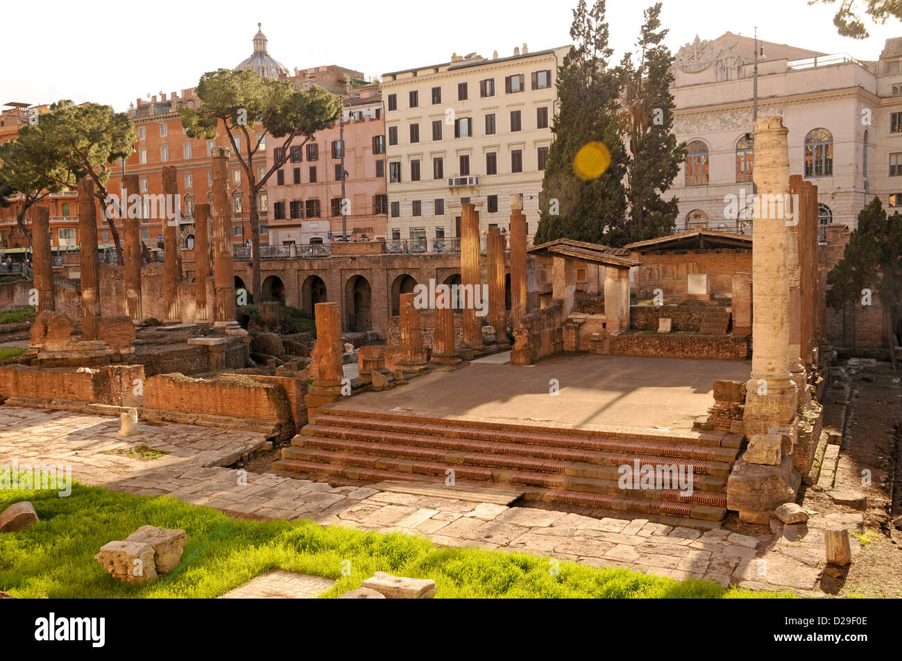 Piazza Argentina, Rome, Italy Stock Photo - Alamy