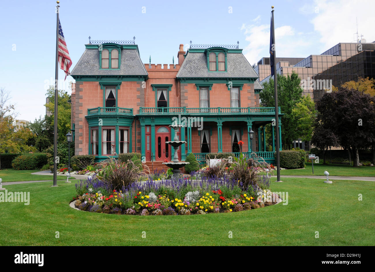 Historic House, Salt Lake City, Utah Stock Photo - Alamy