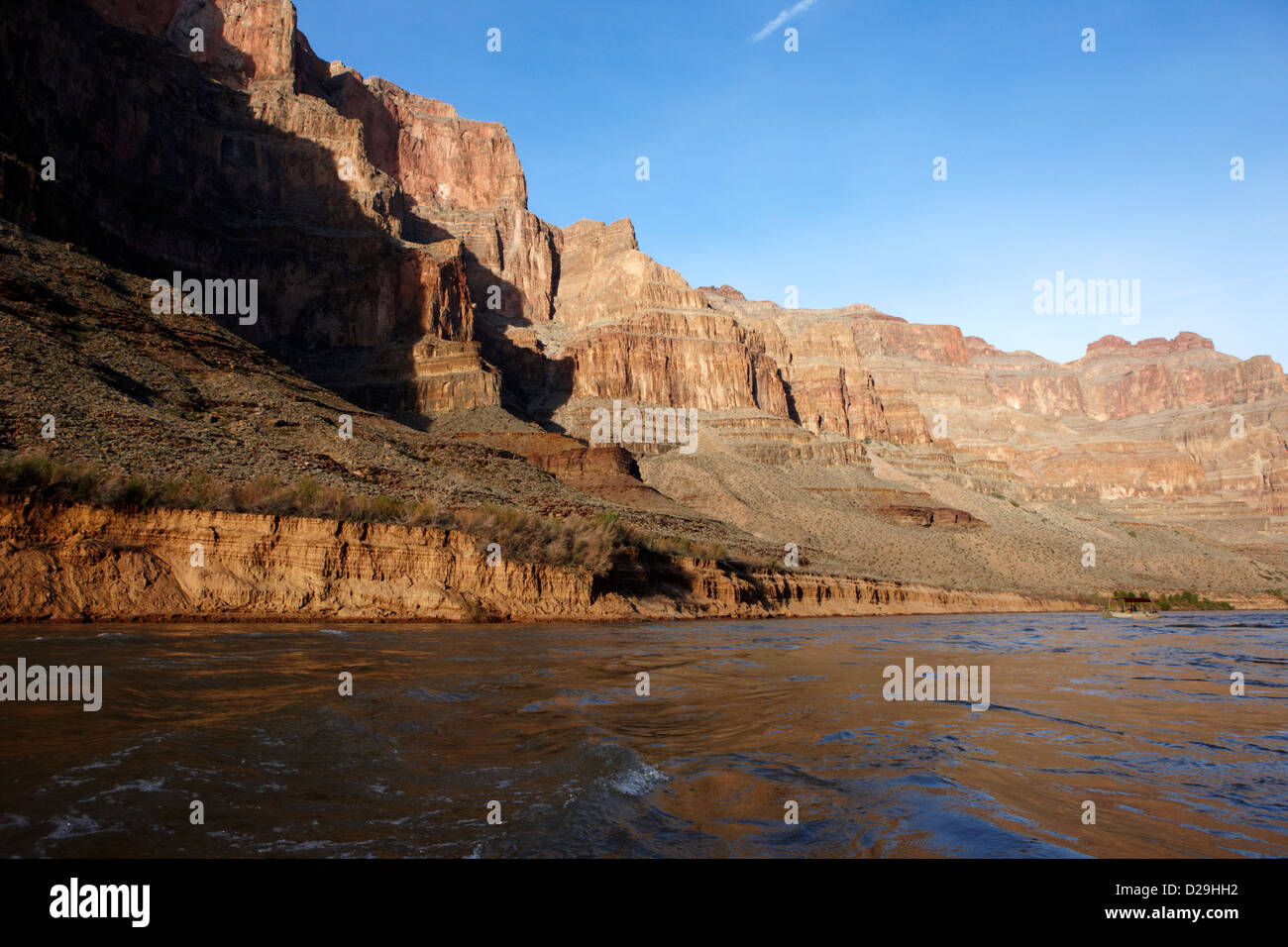 colorado river bottom of the grand canyon Arizona USA Stock Photo - Alamy