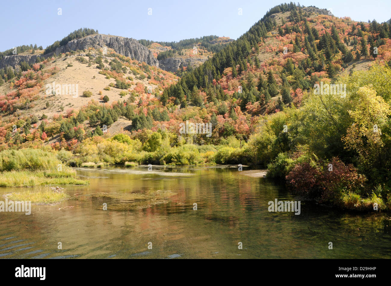 Logan Valley, Utah Stock Photo - Alamy