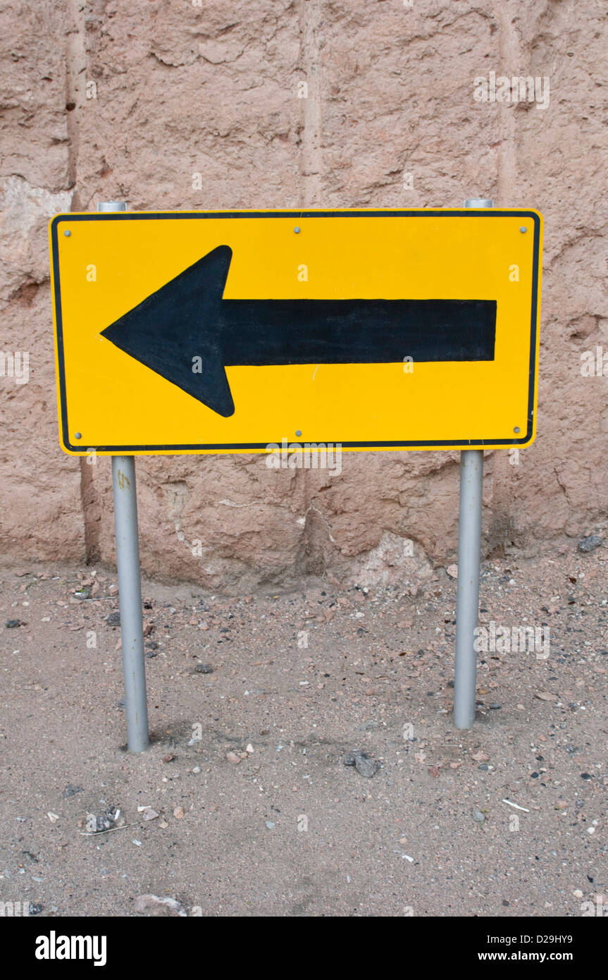 Directional road sign Stock Photo - Alamy