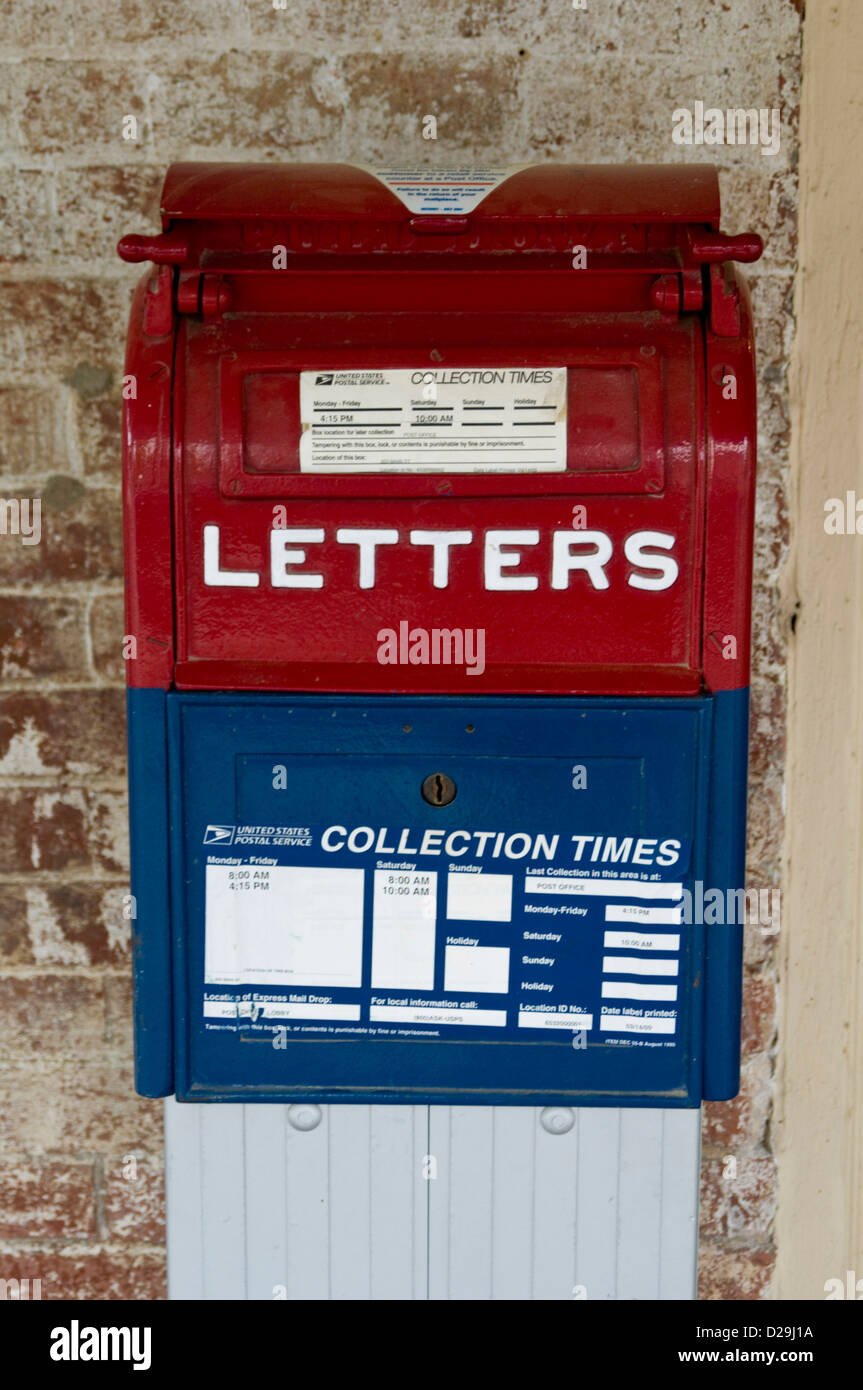 Mail box usa hi-res stock photography and images - Alamy
