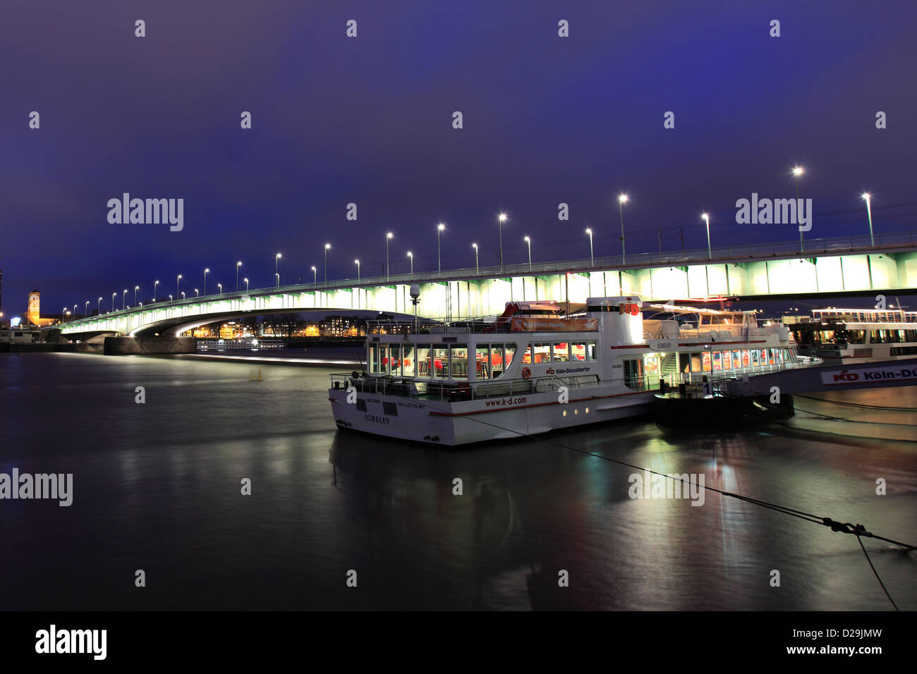 German bridges over the rhine hi-res stock photography and images - Alamy