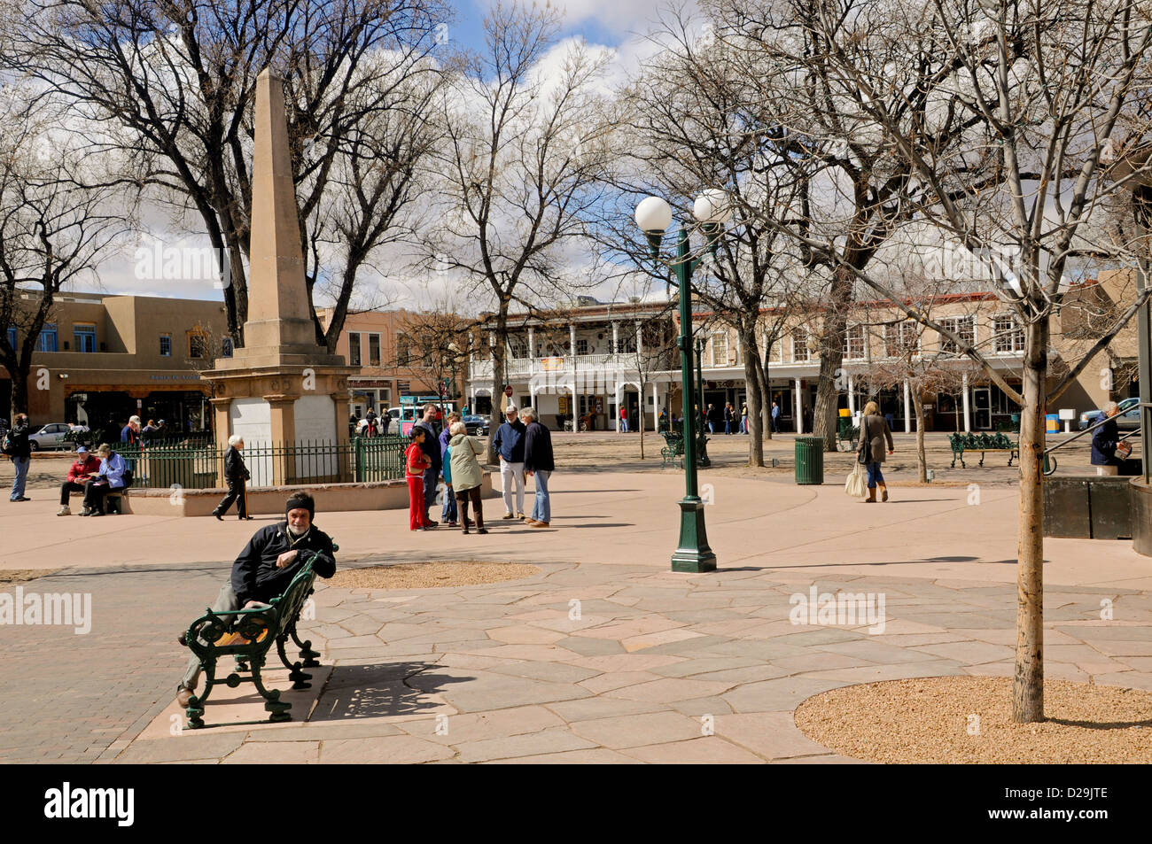 Plaza santa fe hi-res stock photography and images - Alamy