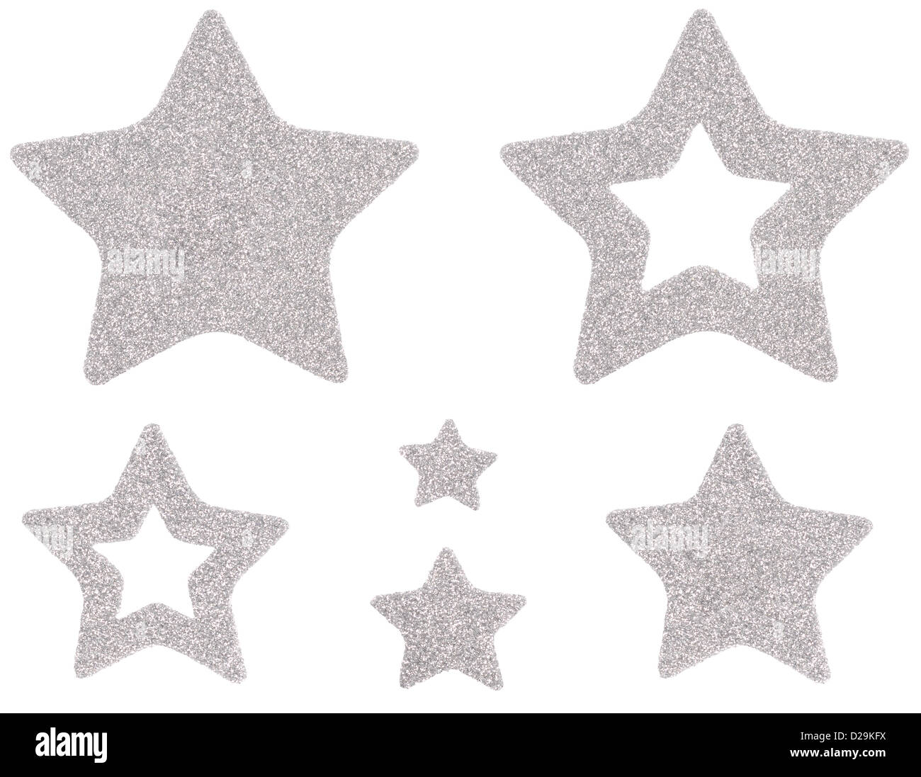Ssilver Stars Model Template Printable