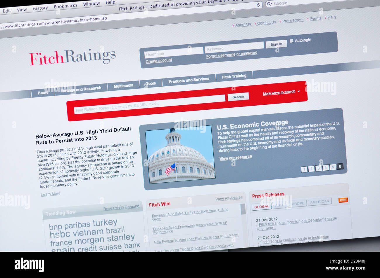 Fitch ratings hi-res stock photography and images - Alamy