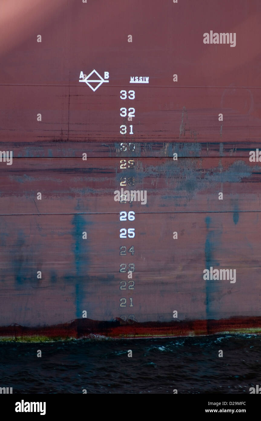 Ship depth gauge hi-res stock photography and images - Alamy