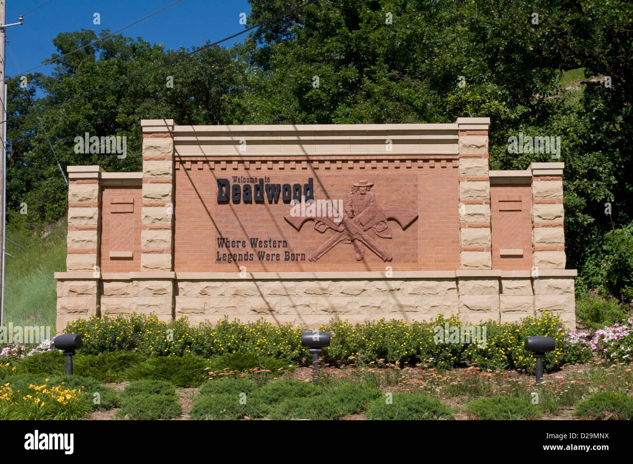 Deadwood south dakota sign hi-res stock photography and images - Alamy