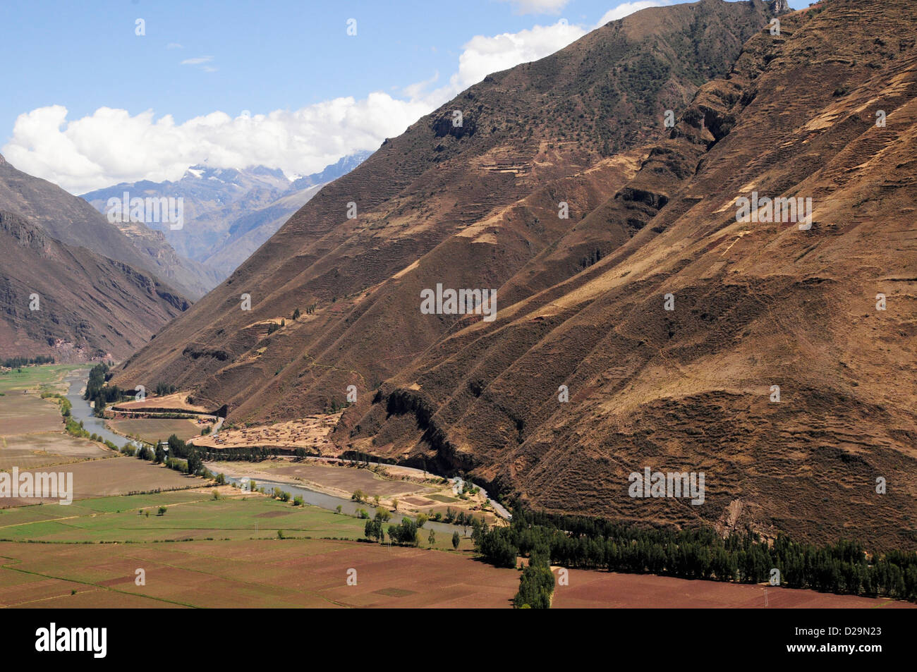 Urubamba River Valley, Peru Stock Photo - Alamy
