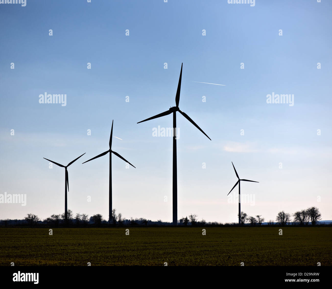 Rural landscape windmill hi-res stock photography and images - Alamy