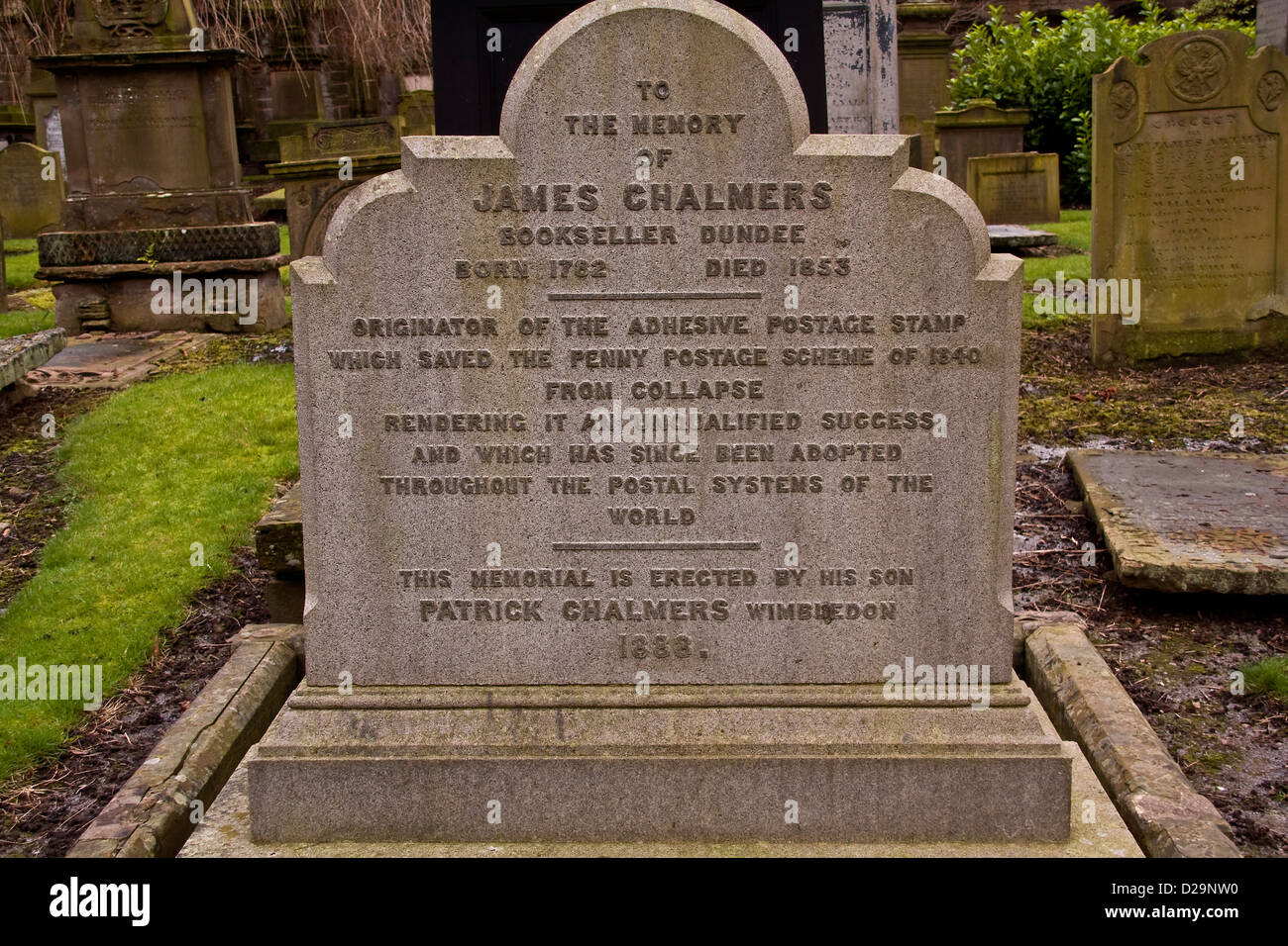 James chalmers hi-res stock photography and images - Alamy