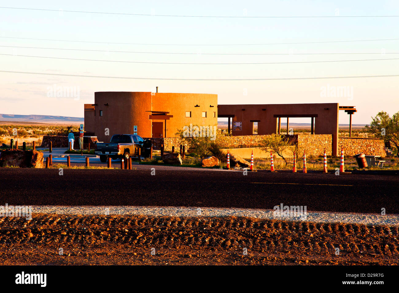 Marfa lights viewing platform hi-res stock photography and images - Alamy