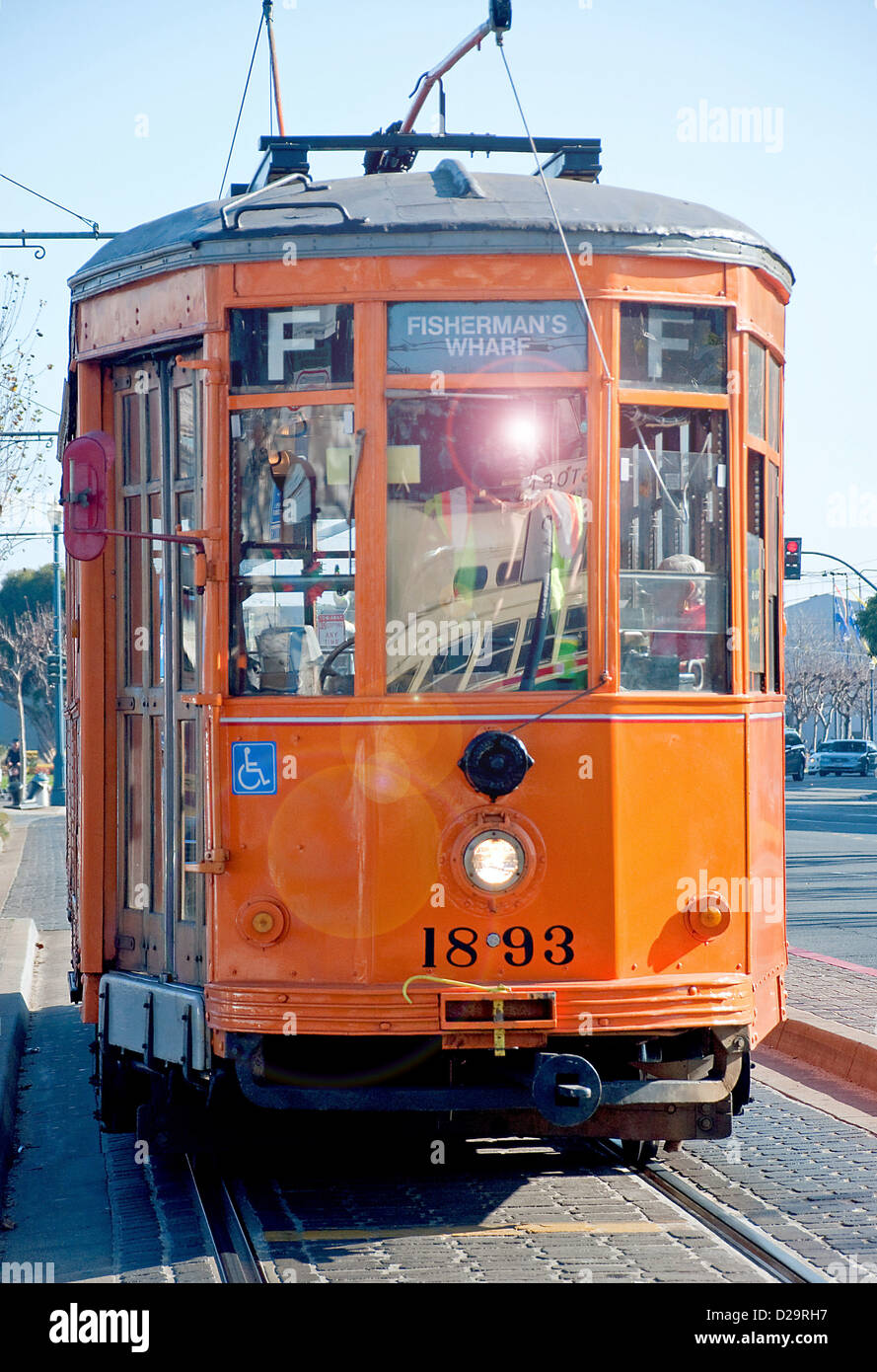 'F' Trolley San Francisco Stock Photo - Alamy