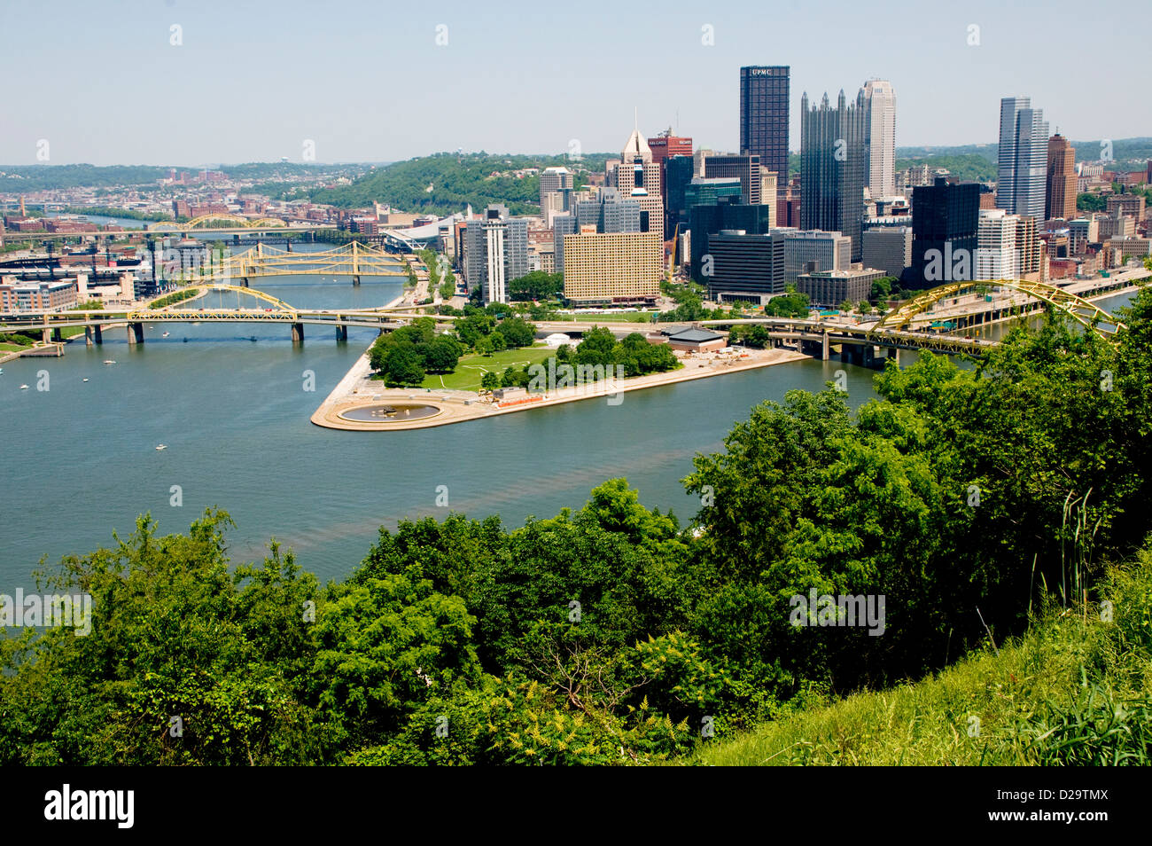Alleghany river bridges monongahela river hi-res stock photography and ...