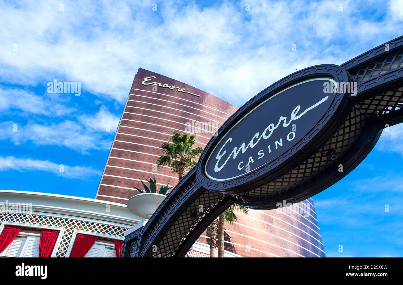 Encor hotel and casino in Las Vegas Stock Photo - Alamy