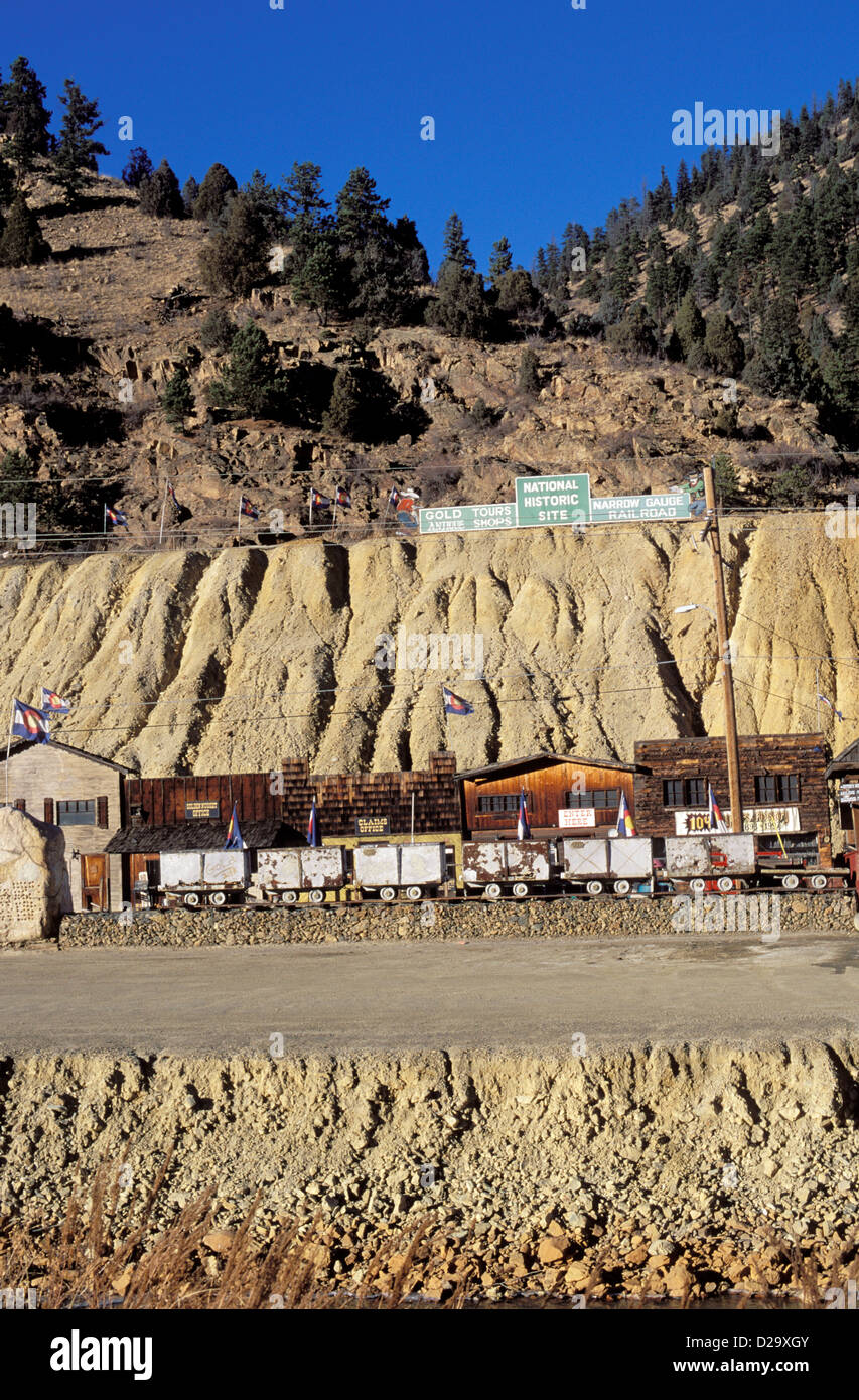 Colorado, Idaho Springs: Gold Mine Stock Photo - Alamy