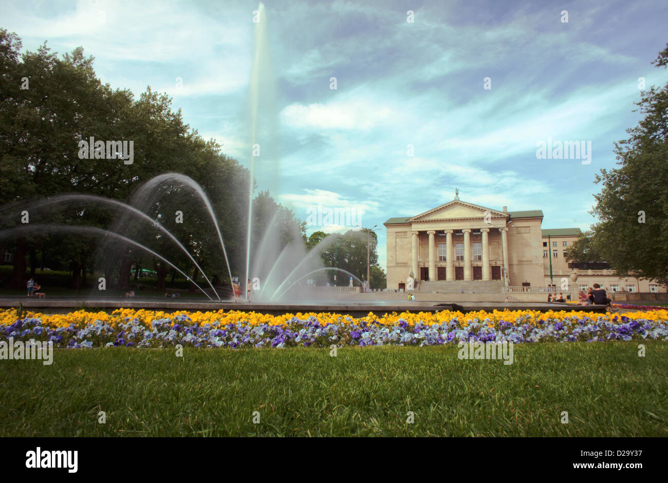 Fountain opera house poznan hi-res stock photography and images - Alamy