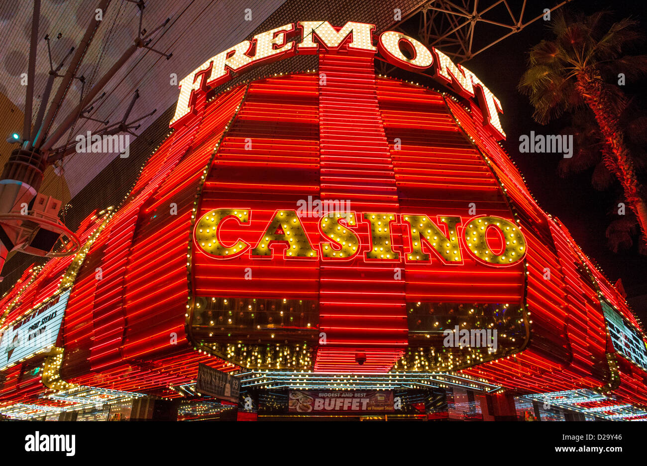 The Fremont hotel and casino in downtown Las Vegas Stock Photo - Alamy